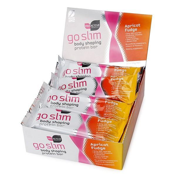 ProActive Go Slim Bar 44g x 12 Bars - Supplement Monster