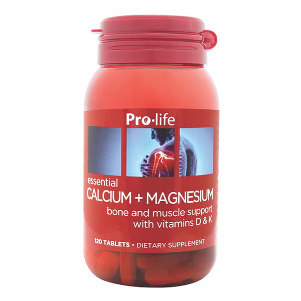 Pro-life Calcium + Magnesium 120 Tabs - Supplement Monster