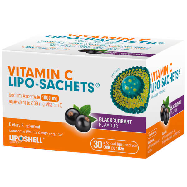 Lipo-Sachets Vitamin C 30 Serves - Supplement Monster
