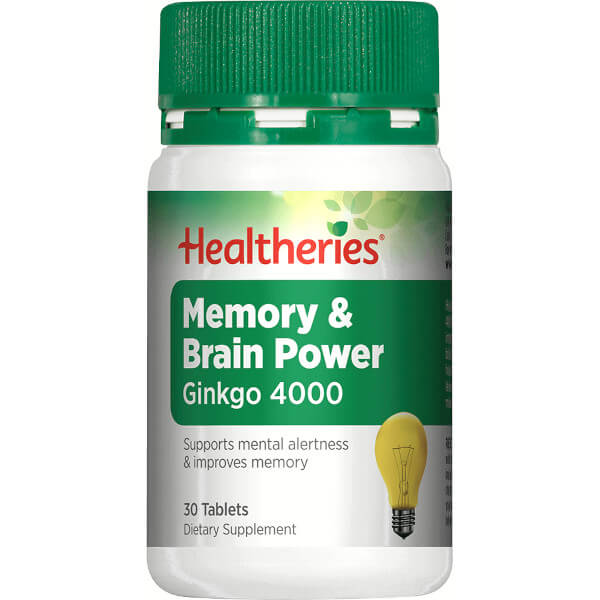 Healtheries Focus & Brain Power 30 Tabs - Supplement Monster