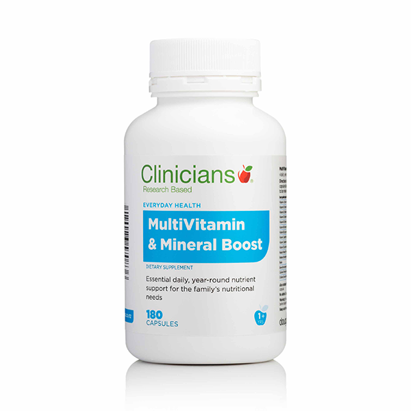 Clinicians MultiVitamin & Mineral Boost 180 Capsules - Supplement Monster