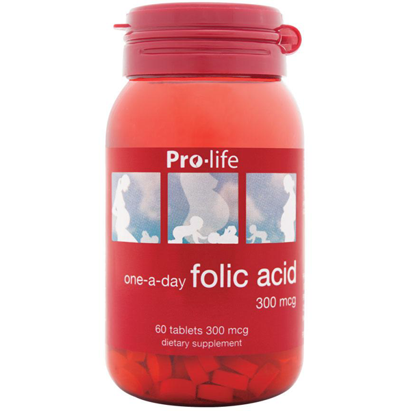 Pro-life Folic Acid 60 Tabs - Supplement Monster