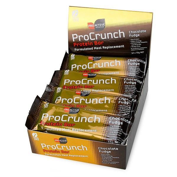 Clean Nutrition Protein Plus ( New look ProActive ProCrunch Bars 72g x ...