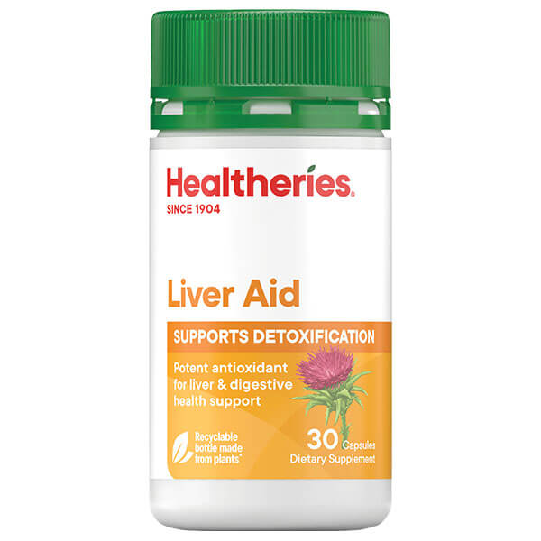 Healtheries Liver Aid 30 Capsules - Supplement Monster